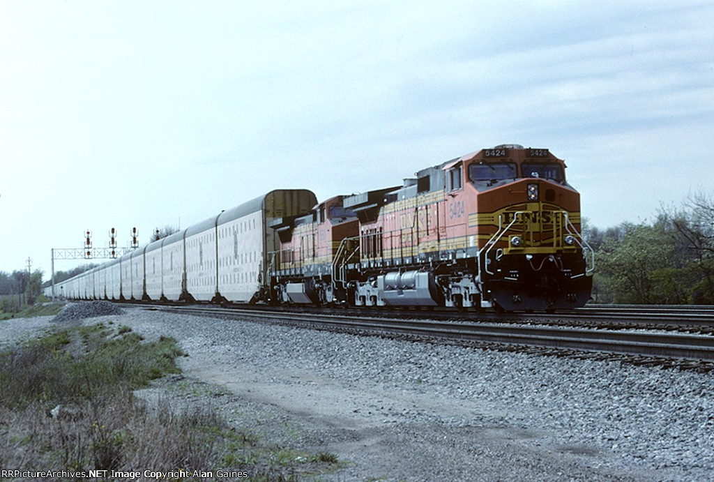 BNSF C44-9W 5424